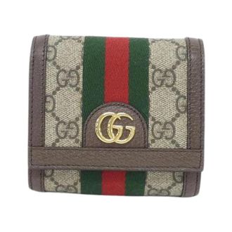 Gucci Pre-owned Ophidia GG Supreme Canvas Wallet - - Pre-owned - Damen - Mehrfarbig - ONE SIZE