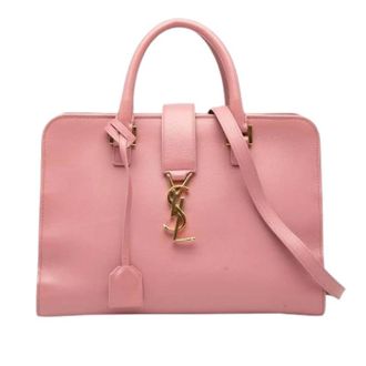 Saint Laurent Pre-owned Monogram Cabas - Femme - Pre-owned - Rose - Taille: ONE Size