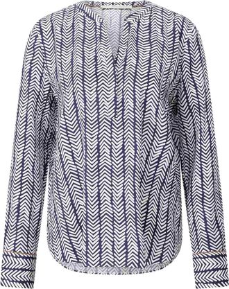 Herzen'sangelegenheit Seidenbluse mit Print