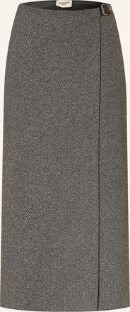 Max Mara Weekend Max Mara Rock Petali In Wickeloptik grau