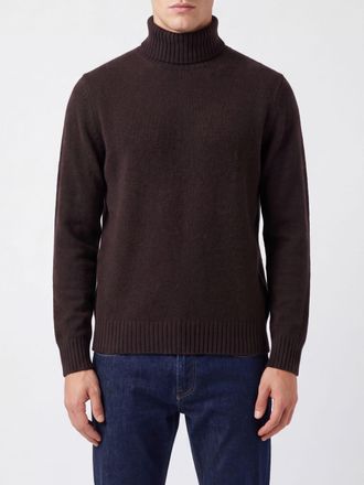 Drumohr Lang&auml;rmeliger Rollkragenpullover aus reiner und weicher 100% Lammwolle