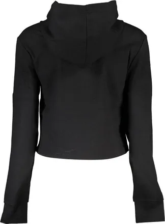 Calvin Klein Viscose-Blend Hoodie - Black