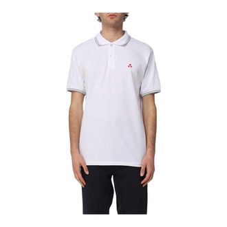 Peuterey Homme, Tops, Blanc, Taille: 3XL Polo &agrave; Manches Courtes