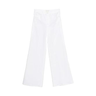 Mother Wide Leg Jeans - - Jeans - Damen - Wei&szlig; - W25
