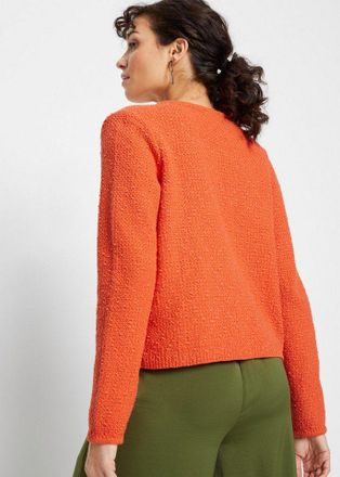 Bonprix Strickjacke Loose fit, mit Boucl&eacute;garn, femininer Stil