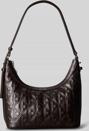 Calvin Klein Henkeltasche mit Allover-Logo-Pr&auml;gung