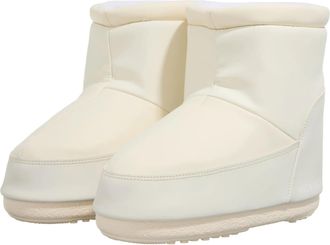Moon Boot Stiefel & Boots - Mb Icon Low Nolace Rubber - Gr. 42_44 - in Creme - f&uuml;r Damen