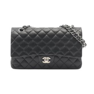 Chanel Pre-owned Matelass&eacute; Lammleder Schultertasche - - Pre-owned - Damen - Schwarzk - ONE SIZE