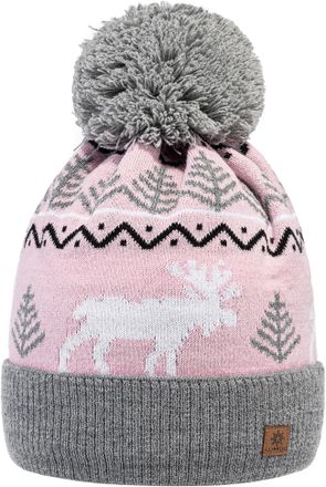 morefaz Winterm&uuml;tze f&uuml;r Damen und Herren, Unisex, Weihnachtsm&uuml;tze mit Rentiermotiv, mit warmem Fleecefutter (DE/NL/SE/PL, Alphanumerisch, Einheitsgr&ouml;&szlig;e, M, Gr