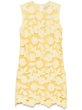 SIMKHAI robe Mickie à coupe courte - Jaune