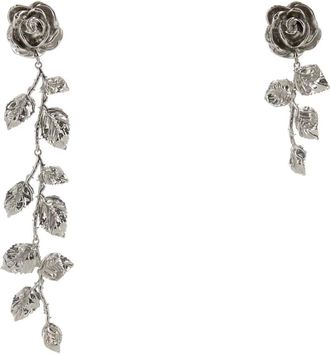 Magda Butrym Femme, Accessoires, Gris, Taille: ONE Size Metal Earrings