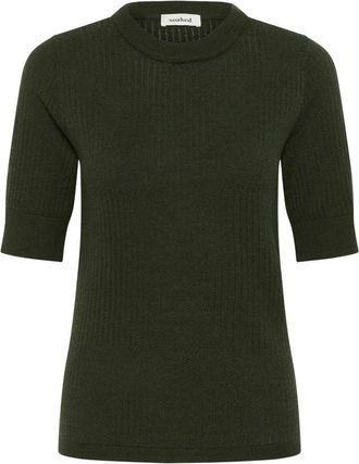 Soaked In Luxury Tuesday Pullover - - Knitwear - Damen - Gr&uuml;n - M