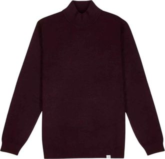 Nowadays Der Rollkragenpullover - - Knitwear - Herren - Rot - M