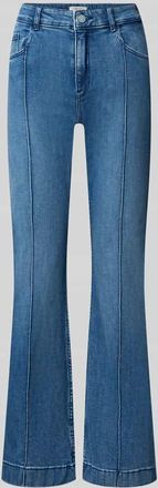 Christian Berg Flared Fit Jeans aus Baumwoll-Mix