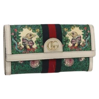 Gucci Pre-owned Vintage Lange Geldb&ouml;rse - - Pre-owned - Damen - Mehrfarbig - ONE SIZE