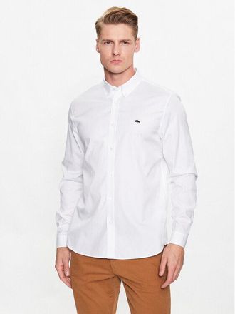 Lacoste Hemd CH2933 Wei&szlig; Regular Fit