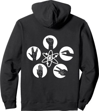 Looney Tunes Rock Lizard Spock mit Urknalltheory-Logo Pullover Hoodie