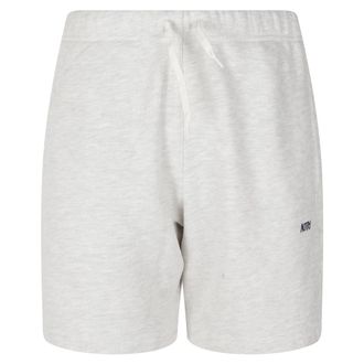 Autry Homme, Shorts, Gris, Taille: L Shorts Logo Brod&eacute;