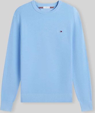 Tommy Hilfiger Regular Fit Pullover aus reiner Baumwolle