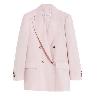 Max Mara Ombrosa Blazer - - Jackets - Damen - Rosa - S