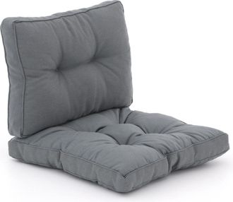 Madison New York Florance Loungekissen Sitz ca. 60x60 cm R&uuml;cken ca. 60x40 cm 2-Teilig