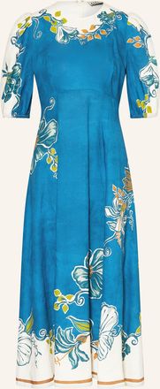 Alemais Alémais Leinenkleid Luda blau