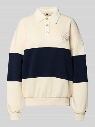 Tommy Hilfiger Relaxed Fit Sweatshirt aus Baumwoll-Mix