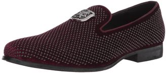 Stacy Adams Herren Swagger Fahrer-Slipper, Burgunder, 42.5 EU