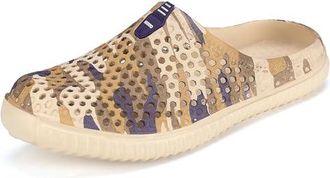 Saguaro Sabots de Plage Homme Femme Respirant Confortables Sandale de Jardin Antid&eacute;rapant Kaki 41EU