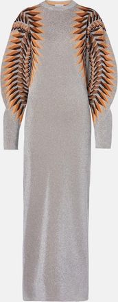 Paco Rabanne Maxikleid aus Lamé