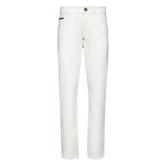Philipp Plein Denim Hosen Ex Boyfriend Fit - - Jeans - Damen - Wei&szlig; - W27