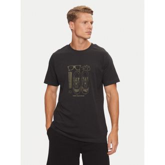 New Balance T-Shirt Sport Essentials Graphic MT43902BK Schwarz Regular Fit