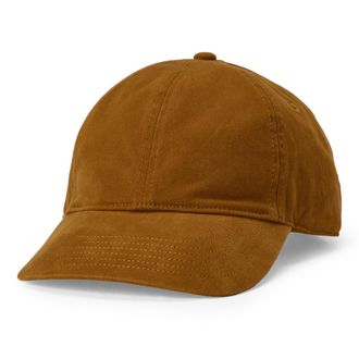 Amazon Essentials Herren Baseballkappe aus gewaschener Baumwolle, Braun, Einheitsgr&ouml;&szlig;e