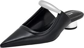 JW PEI Helena Mules perc&eacute;es pour Femme - Noir