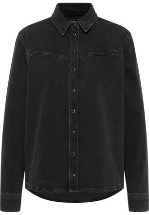Mustang Jeans Style Shelly Beads Shirt Tiefschwarz 801