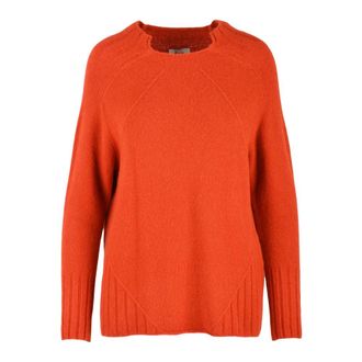 Dixie Femme, Pulls, Orange, Taille: 38 FR Maille ras du cou