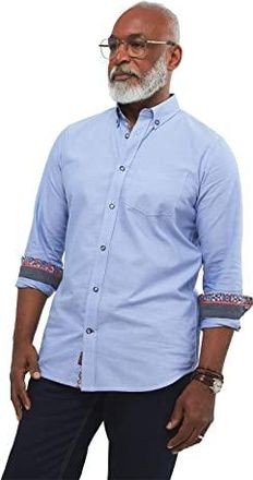 Joe Browns Chemise Oxford boutonnée, Bleu, S Homme