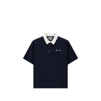 Guess Polo &agrave; manches courtes broderie logo en coton