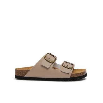 Scholl Josephine Sandales &agrave; 2 sangles pour femme Taupe 42 EU