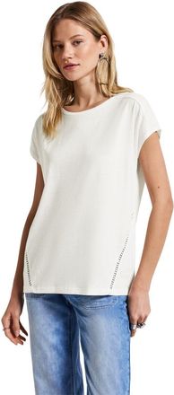 Street One Damen Shirt mit H&auml;keldetails