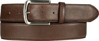 Lindenmann Herren G&uuml;rtel braun Glattleder