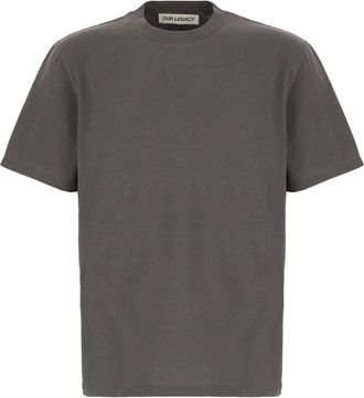 Our Legacy Homme, Tops, Gris, Taille: XL Box T-Shirt
