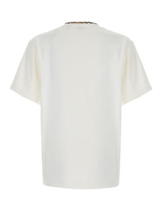Burberry Mens T-Shirt Ryan White Cotton T-Shirts And Polos