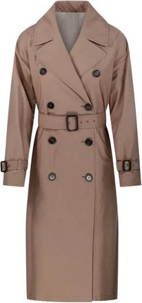 Max Mara Femme, Manteaux, Brun, Taille: 38 FR Fiorito Trench Coat