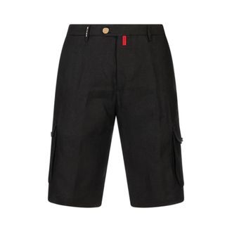 Kiton Bermuda - - Shorts - Herren - Schwarzk - W38