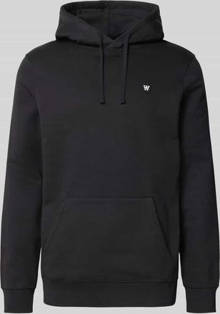 Wood Wood Hoodie mit Känguru-Tasche Modell Ash