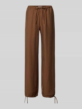 Rich & Royal Wide Leg Pants mit elastischem Bund und Kordelzug