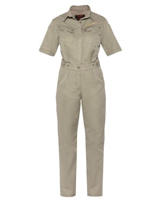 Schott NYC Damen Trjcarla70w Jumpsuit, Salbei Khaki, 36