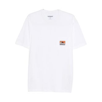 Sebago Homme, Tops, Blanc, Taille: XL Rockycoast T-Shirt