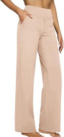 Generic Pantalons De Fitness pour Femme Elastique D&eacute;t&eacute; Pant Longue Loisirs Mode L&eacute;ger Sweatpant Basique Stretch Tenue Pas Cher Fluide Taille Elastique 2026 Pa